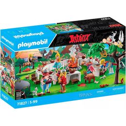 Playmobil Konstruktions-Spielset &raquo;Asterix: Das Dorfbankett (71827), Asterix&laquo; Made in Europe bunt Einheitsgr&ouml;&szlig;e Konstruktions-Spielset