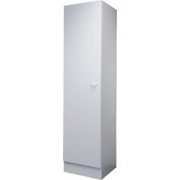 Flex-Well Vorratsschrank &raquo;Sellin&laquo; 1 Stk. tlg. (B x H x T) 50 x 200 x 47 cm, mit viel Stauraum wei&szlig; Holzwerkstoff Wei&szlig;, B/H/T: 50cm x 200cm x 50cm, T&uuml;ren: 1 Stk.