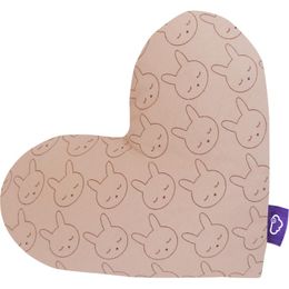 Tr&auml;umeland Babykissen &raquo;Kuschelkissen Herz&laquo; rosa Baumwolle B/L: 30cm x 38cm, 1 Stk.