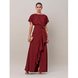 S&aacute;vel Kleid 'FIONAH' Damen Gr&ouml;&szlig;e 44 dunkelrot Sommerkleid