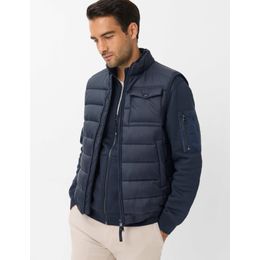 Brax Herren Steppweste Style WILL navy, dunkelblau, Gr. XL
