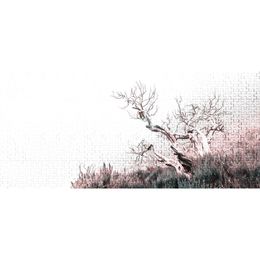 ARCHITECTS PAPER Fototapete &raquo;Atelier 47 Death Tree Puzzle 2&laquo; Wald glatt Vlies, Wand, Schr&auml;ge, Decke rosa Vlies B/L: 6m x 2,7m