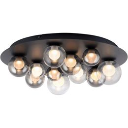 Neuhaus PURE LED Deckenleuchte &raquo;PURE Popup&laquo; LED-Board 1 Stk. warmwei&szlig; - kaltwei&szlig; Stufenloses dimmen, CCT, Fernbedienung, Memoryfunktion schwarz 11, &Oslash; 