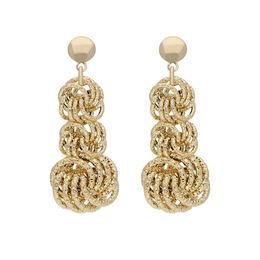 Firetti Damen Paar Ohrstecker &raquo;Schmuck Geschenk Gold 585 Ohrschmuck K&ouml;nigskette&laquo; gold Gelbgold 585