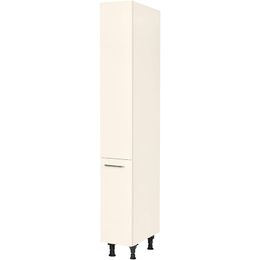 Nobilia Apothekerschrank &raquo;"Touch", mit 5 Einh&auml;ngek&ouml;rben, Breite 30 cm, H&ouml;he 216,6 cm,&laquo; vormontiert, Ein- und Auszugsd&auml;mpfung SoftStoppPro wei&szlig; B/H/T: 