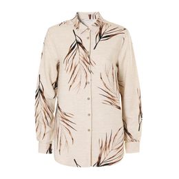 TATUUM Bluse 'Goniko 2' Damen Gr&ouml;&szlig;e XL beige / braun / schwarz