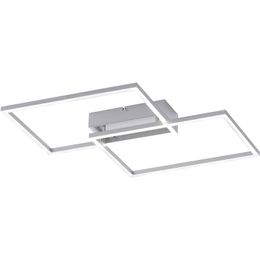 JUST LIGHT Deckenleuchte &raquo;IVEN&laquo; LED-Board 1 Stk. Neutralwei&szlig; Tageslichtwei&szlig; Warmwei&szlig; CCT-Farbtemperaturregelung, Dimmbar &uuml;ber Funkfernbed., 