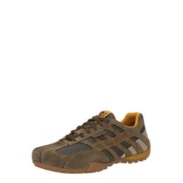 Geox Sneakers 'Snake Original' male size 41 Dark beige / Brown / Basalt grey