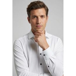 OLYMP Herren OLYMP Langarmhemd &raquo;Luxor&laquo; Businesshemd, modern fit, New-Kentkragen wei&szlig; 47, N-Gr