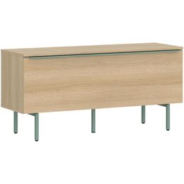 Tom Tailor HOME Lowboard Lowboard mit Breite 110 cm, viel Stauraum mit besonderem Farbkick braun Holzwerkstoff, Melamin, Spanplatte B/H/T: 110cm x 