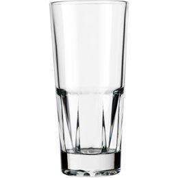 Libbey Longdrinkglas &raquo; Rocks Glas, 12er Set -GALLERY-&laquo; hochwertig verarbeitet, im modernen Design transparent Glas &Oslash; 8cm x 16,5cm, 399ml, 12 Stk.