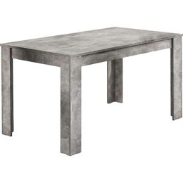 ByLiving Esstisch &raquo;Nepal&laquo;, Breite 80/ 90/ 120 oder 140 cm, verschiedene Ausf&uuml;hrungen erh&auml;ltlich grau B/H/T: 140cm x 75cm x 80cm