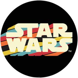 Komar Fototapete &raquo;Vlies selbstklebend - Star Wars Typeface - Gr&ouml;&szlig;e 125 x 125 cm&laquo; bedruckt glatt Kinderzimmer bunt Vlies B/L: 125m x 125m, Rollen: 1
