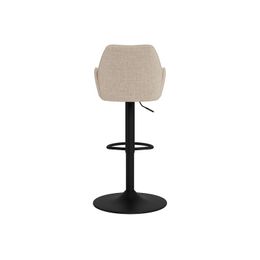 ACTONA GROUP Barhocker &raquo;Glenda, Hocker, Barstuhl&laquo; 1, 1 Stk. tlg. Stoffpolster, Armlehnen, Gaslift, Drehfunktion, FSC beige 100% Polyester B/H/T: 