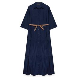Fiorella Rubino Kleid Damen Gr&ouml;&szlig;e 52 blau Sommerkleid