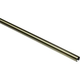 Gardinia Gardinenstange &raquo;Memphis mit Innenlauf I&laquo; Fixma&szlig; Serie Einzelprogramm Memphis &Oslash; 16 mm grau Metall B/L: 200cm, 1 Stk.