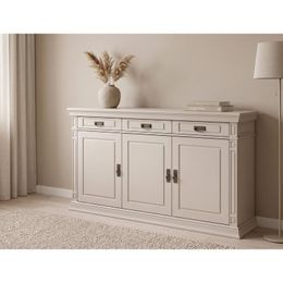 OTTO home Sideboard &raquo;Vinales&laquo; B/T/H: 155/39/83 cm, Kommode, aus massiver Kiefer FSC -zertifiziertes Massivholz B/H/T: 155cm x 83cm x 39cm, Fachma&szlig;e 