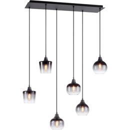 JUST LIGHT Pendelleuchte &raquo;ZEA&laquo; E14 1 Stk. schwarz 6, 1 Stk.