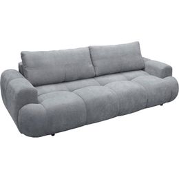 exxpo - sofa fashion 3-Sitzer &raquo;Alessano, 254 cm breit, modern & gem&uuml;tlich&laquo; Verl&auml;ssliche Qualit&auml;t, inkl.Bettfunktion, Bettkasten, 2x Plaidskissen B/H/T