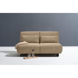 ell+ell ell + ell Schlafsofa &raquo;Minou&laquo; braun B/H/T: 160cm, Mit Relaxfunktion,PUR-Schaumstoff
