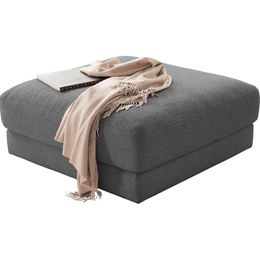 3C Candy Polsterhocker &raquo;Enisa II&laquo; passend zur Serie "Enisa II", wahlweise mit Flecken-Schutz-Bezug grau 100% Polyester B/H/T: 100cm x 49cm x 100cm, 