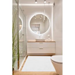 Gino Falcone Badematte &raquo;Sara&laquo; H&ouml;he 25 mm rutschhemmend beschichtet fu&szlig;bodenheizungsgeeignet Badteppich, Fell-Optik, besonders weich, eckig & rund erh&auml;ltlich beige 