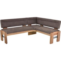 K+w Komfort & Wohnen K+W Komfort & Wohnen Eckbank &raquo;Floyd&laquo; Stauraumbank, langer Schenkel rechts oder links in 2 Qualit&auml;ten braun 520: Microfaser, 100% Polyester; 760: 