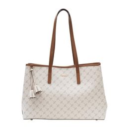 JOOP! Damen JOOP! Shopper &raquo;cortina 1.0 imogen shopper lho&laquo; Damen Handtasche, Schultertasche, Umh&auml;ngetasche mit modischen Quasten wei&szlig; B/H/T: 40cm x 
