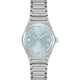 BOSS Damen BOSS Quarzuhr &raquo;CANDOR LADIES SPORT&laquo; Armbanduhr, Damenuhr, Edelstahlarmband, analog, Glassteine silber Einheitsgr&ouml;&szlig;e