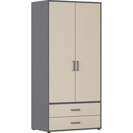Rauch Dreht&uuml;renschrank &raquo;Kleiderschrank Schrank Garderobe W&auml;scheschrank VOYAGER&laquo; in 3 verschiedenen Ausstattungen BASIC/CLASSIC/PREMIUM, mit 2 modernen