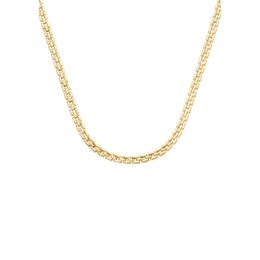 Firetti Damen Kette ohne Anh&auml;nger &raquo;Schmuck Geschenk Silber 925 Halsschmuck Halskette Gliederkette&laquo; gold Silber 925 (Sterlingsilber), L: 45 B: 1,4mm