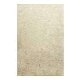 Teppich &raquo;Pisa&laquo; rund 25 mm H&ouml;he Hochflor, Microfaser, uni, weich, Shaggy, Wohnzimmer, Schlafzimmer beige Polyester B : 200cm 1 Stk., 25mm, L: 290cm