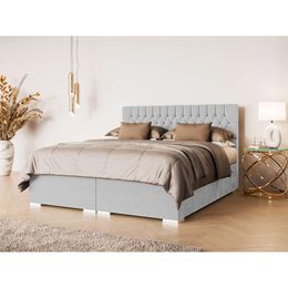 Home Affaire Bett &raquo;ALIY mit Matratze und Topper, in 3 Breiten (140, 160 und 180 cm)&laquo; Boxspringbett mit Kopfteil, Bettkasten, Matratze (BFK/TFK) und 