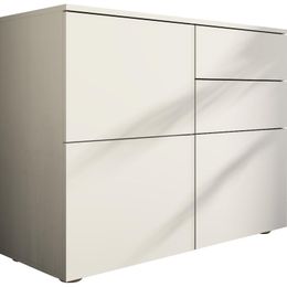 borchardt M&ouml;bel borchardt M&ouml;bel Kommode &raquo;Rova, Sideboard Breite 93 cm&laquo; Push-To-Open, verstellbare Einlegeb&ouml;den, viel Stauraum, Breite 93cm Holzwerkstoff B/H/T: 93cm x