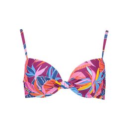Buffalo Bikini-Oberteil in Lila/ Pink - 66% | Gr&ouml;&szlig;e 40C-Cup | Damen-bademode