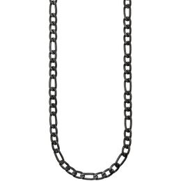 Bruno Banani Herren Edelstahlkette &raquo;Schmuck Geschenk Halsschmuck Halskette&laquo; schwarz Edelstahl, L: 55 B: 5,5mm