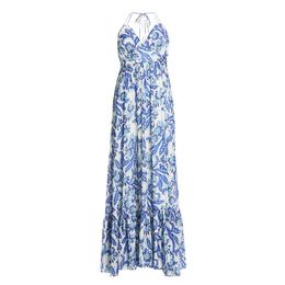 Swing Kleid in Hellblau/ Wei&szlig; - 58% | Gr&ouml;&szlig;e 38 | Damen-kleider