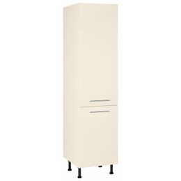 Wiho-K&uuml;chen wiho K&uuml;chen Seitenschrank &raquo;Ela&laquo; 50 cm breit, h&ouml;henverstellbare F&uuml;&szlig;e beige B/H/T: 50cm x 195cm x 58cm