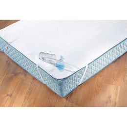 Dormisette Matratzenauflage &raquo;Protect & Care, 70x140, 90x200 cm und weiteren Gr&ouml;&szlig;en, wasserdicht&laquo; Auflage, Allergiker geeignet (Hausstauballergiker) wei&szlig; B/H/L: 
