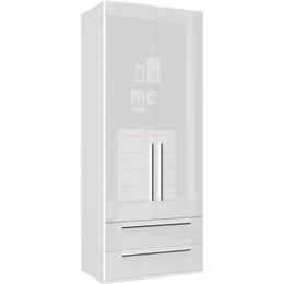 OTTO home Kleiderschrank &raquo;Piano, UV lackiert, hochgl&auml;nzend in beige oder wei&szlig;, FSC-zertifiziert&laquo; Made in Europe, in vielen Breiten, H&ouml;he 224cm, mit 