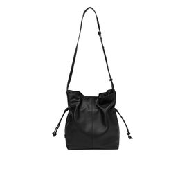 Marc O'polo Accessories Damen Marc O'Polo Accessories Hobo &raquo;Sienna&laquo; Beuteltasche, Schultertasche, Umh&auml;ngetasche mit Zugband schwarz B/H/T: 13cm x 33cm