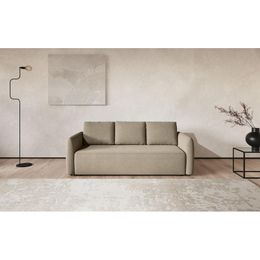 COTTA Big-Sofa &raquo;Megasofa, Flow, Breite 222 cm&laquo; wahlweise mit Schlaffunktion 100% POLYESTER B/H/T: 222cm x 89cm x 102cm, Cord, Mit Bettfunktion