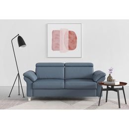 Sit & More sit&more 2,5-Sitzer &raquo;Arngast&laquo; inklusive Federkern und Kopfteilverstellung bunt B/H/T: 186cm x 84cm x 93cm, NaturLEDER , R&uuml;cken echtes Leder