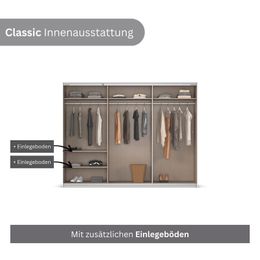 OTTO home Kleiderschrank &raquo;Schwebet&uuml;renschrank Schrank Garderobe W&auml;scheschrank BAVENO&laquo; in 3 Ausstattungen BASIC/CLASSIC/PREMIUM (mit Soft-Close-