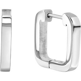 Firetti Damen Paar Creolen &raquo;Schmuck Geschenk Ohrschmuck Ohrringe&laquo; silber Edelstahl