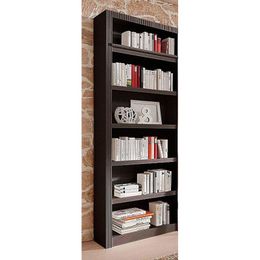 OTTO home Anbauregal &raquo;Bergen&laquo; Anbauregale sind nur mit Grundregalen stellbar, aus Kiefernholz braun Massivholz B/H/T: 81cm x 213cm x 27cm, 6 Stk. 