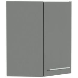 Optifit Eckh&auml;ngeschrank &raquo;Bern&laquo; grau basaltgrau, B/H/T: 60cm x 70,4cm x 34,9cm, T&uuml;ren: 1 Stk.