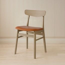 Esszimmerstuhl &raquo;Mosb&oslash;l, Stuhl, Massivholz mit gepolstertem Sitz &ndash; robust & komfortabel&laquo; () Massivholz, gepolsterte Sitzfl&auml;che, versch. Farbvarianten 