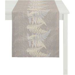 Apelt Tischl&auml;ufer &raquo;2901 Loft Style&laquo; grau Polyester, Viskose B/L: 48cm x 140cm, 1 Stk., rechteckig