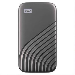 Western Digital SSD-Festplatte &raquo;Mobile Festplatte "My Passport SSD" 1 TB&laquo; 1000 GB Anschluss USB-C grau Stylisches Design mit hochwertigem Metallgeh&auml;use &ndash; in 